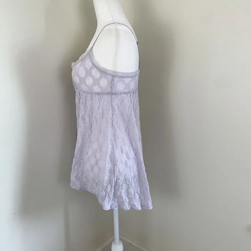 Only Hearts | Tops | Y2k Only Hearts Babydoll Cami Lace Slip Medium ...